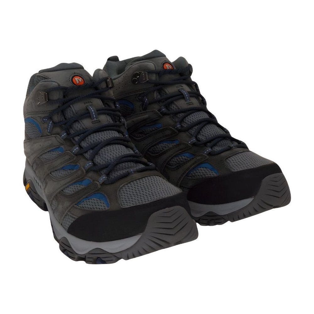 Merrell Men's Moab 3 Mid Hiking Boot, Granite, Size 1… - Gem
